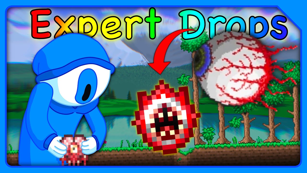 Every Expert Boss Drop in Terraria - YouTube