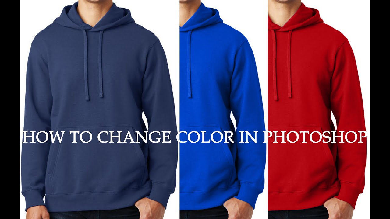 How to recolor image in Photoshop - YouTube