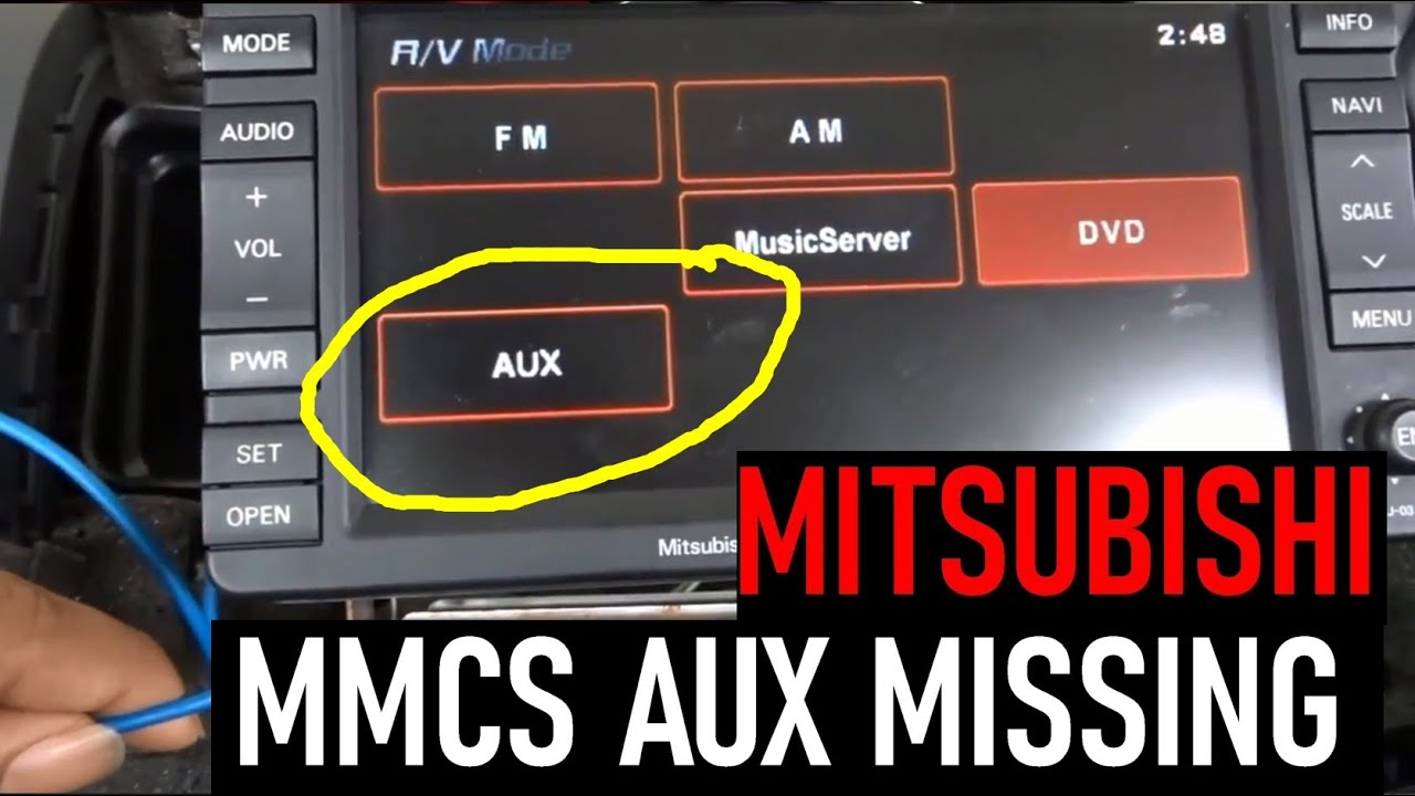 Fix Missing AUX Button on MMCS - Mitsubishi Multi Communication System ...