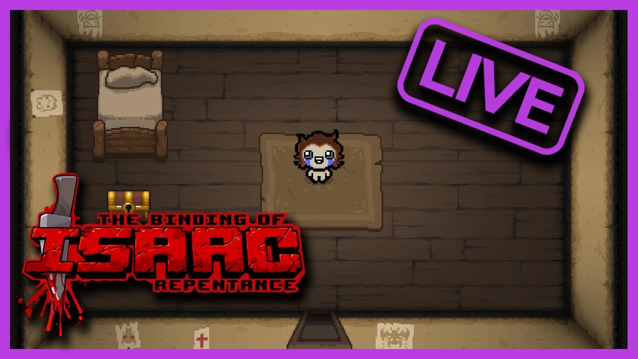 🔴Live! 🔴 - Isaac and His Isaac Lived In a Isaac!! | The Binding Of ...