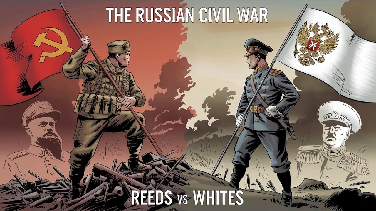 The Russian Civil War: Reds vs. Whites - YouTube