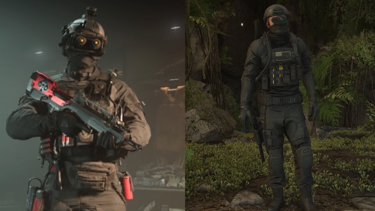 Modern Warfare II “Graves(Shadow 0-1)” Outfit Guide / Showcase | Ghost ...