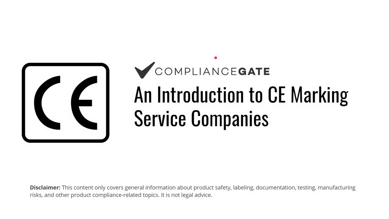 An Introduction to CE Marking Service Companies - YouTube