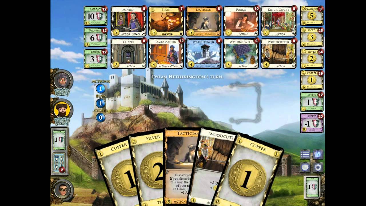 -01- Let's Play Dominion Online [Stashing Minions] - YouTube