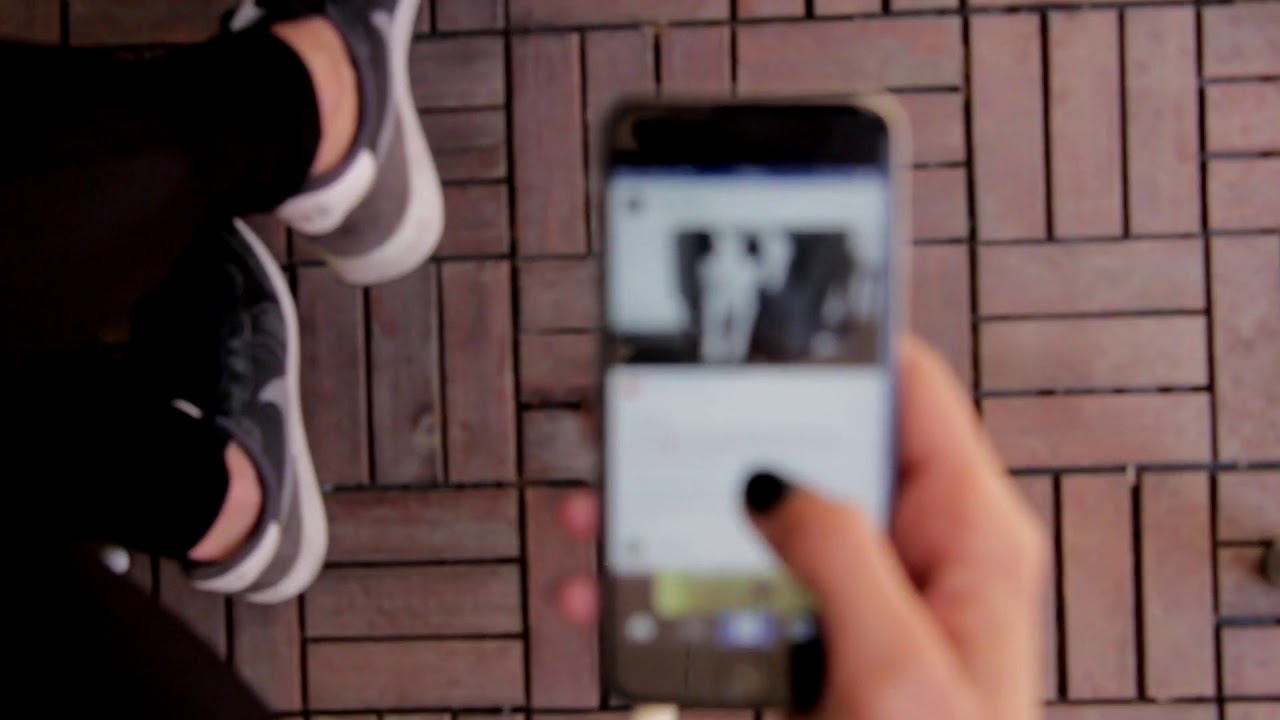 Person scrolling through instagram No Copyright Video l StockrCC0 - YouTube