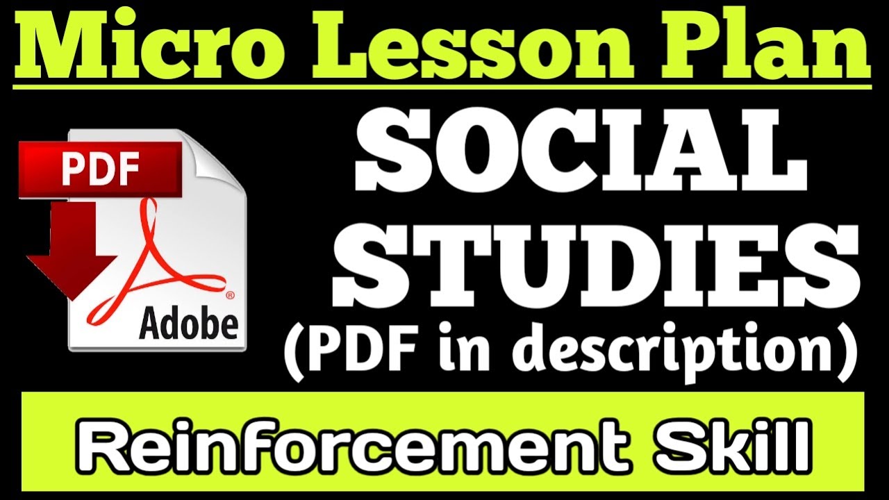 Bed Micro Lesson Plan Sst Lesson Plan Reinforcement Skill YouTube bed-micro-lesson-plan-sst-lesson-plan-reinforcement-skill-youtube