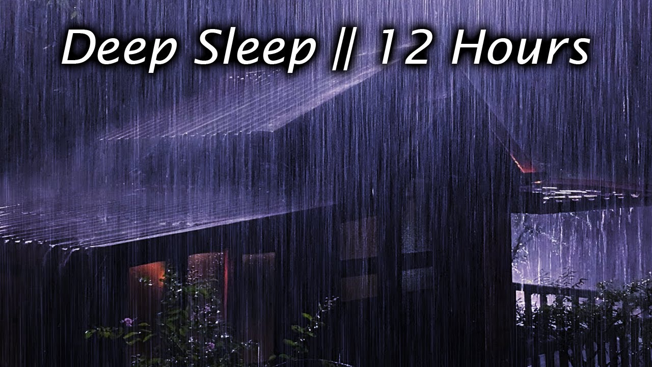 The Perfect Storm For Sleep ⚡ Thunder, Rain, And Calm For Your Best ...