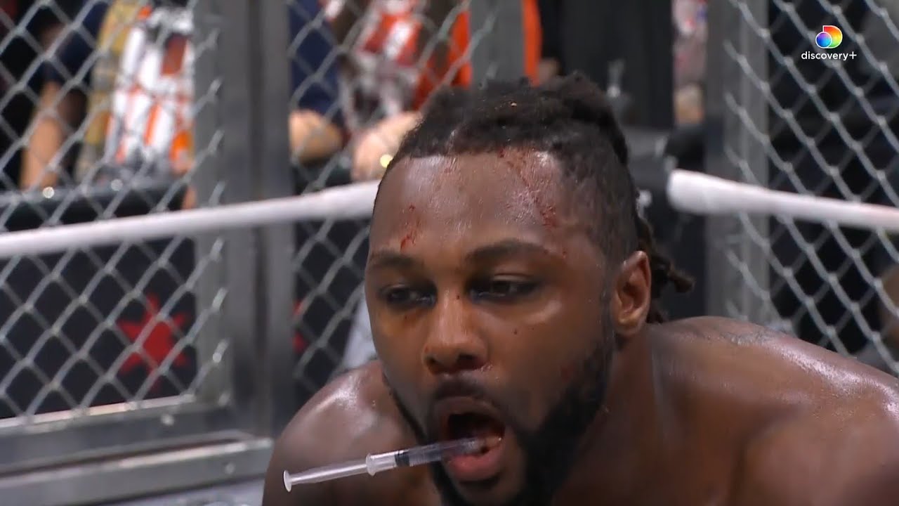 Hangman Page puts Needle in Swerve Mouth AEW ALL OUT 2024 - YouTube