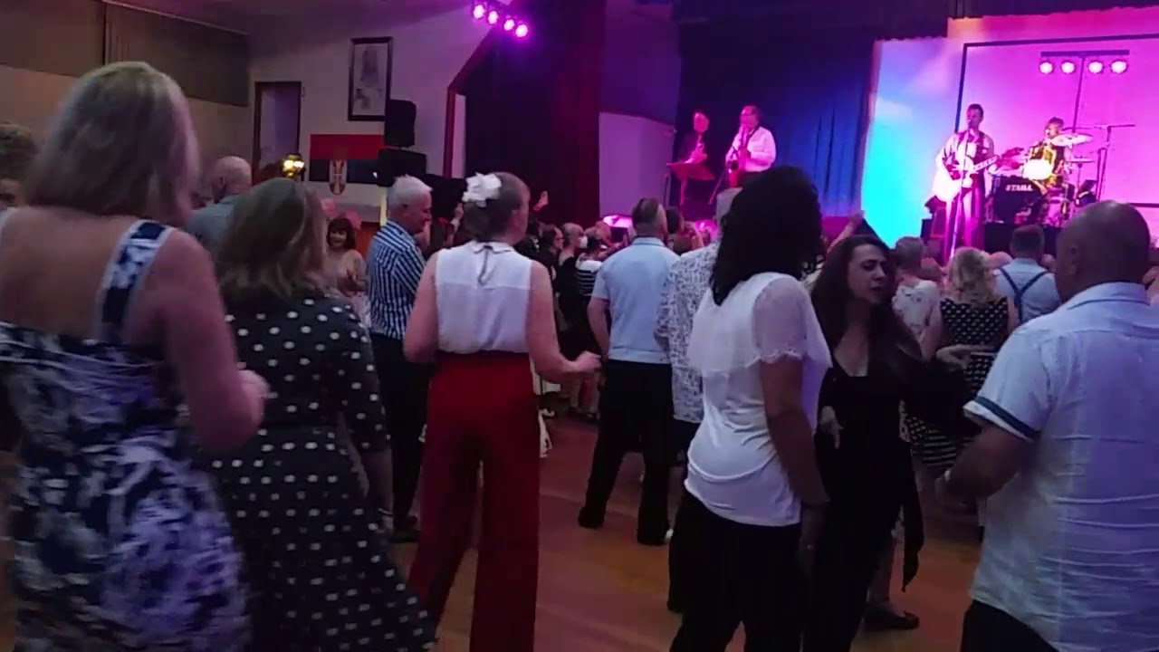Doing the Rockabilly Stroll to Si Cranstoun - YouTube