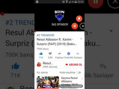 Resul Abasov 2019 rap (SUPRIZ)