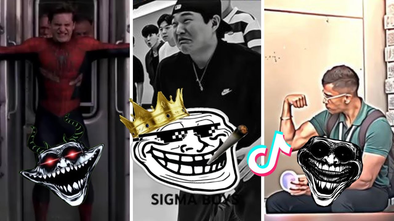 EDITS TikTok TrollFace Sigma Compilation 🥶 The Coldest Meme Clips Ever ...