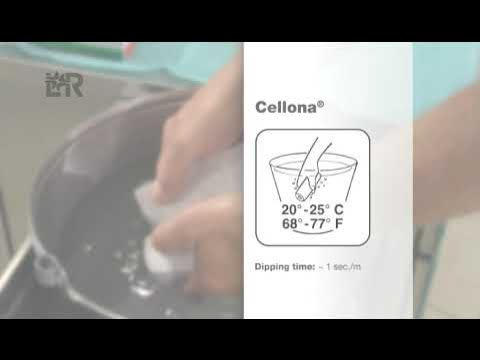 Техника наложения гипса Целлона - YouTube