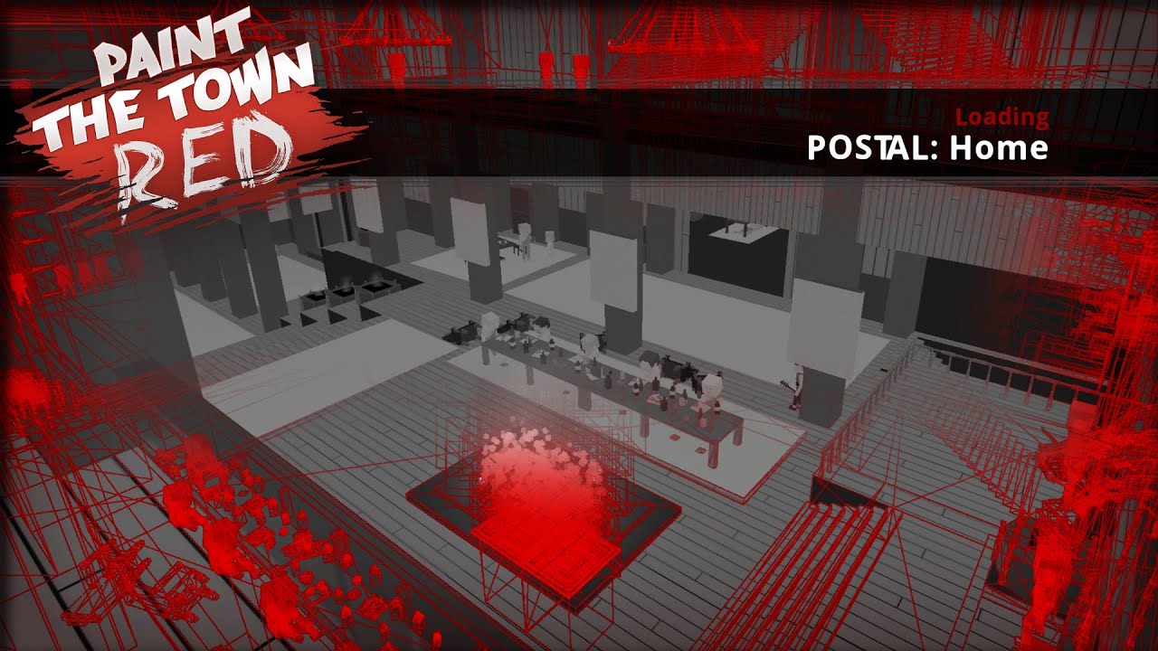 Paint The Town Red Custom Map: POSTAL Home - YouTube