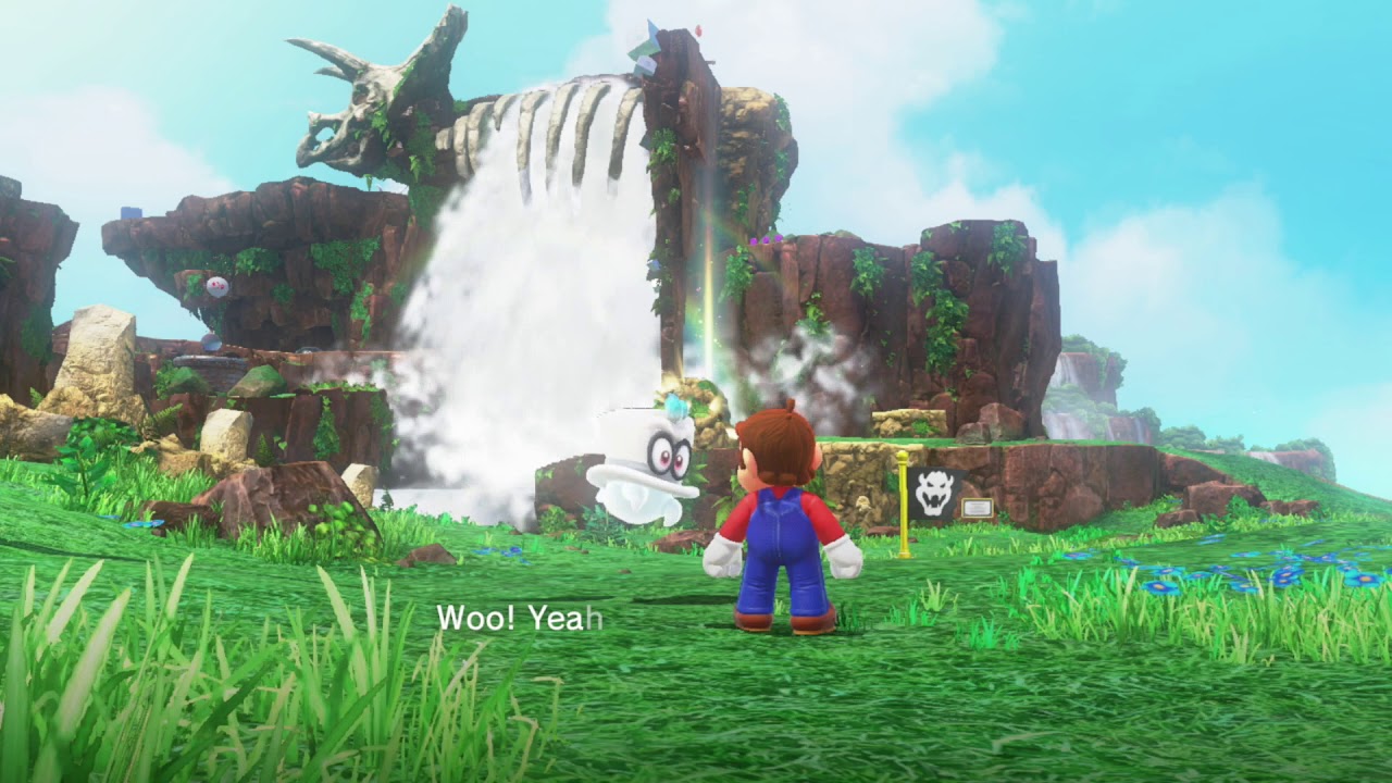 Super Mario Odyssey Main Story Missions - "Our First Power Moon" - YouTube