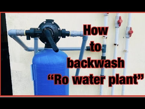 RO Backwash in 3 steps/ Backwash instructions Tamil/ RO PLANT BACKWASH ...