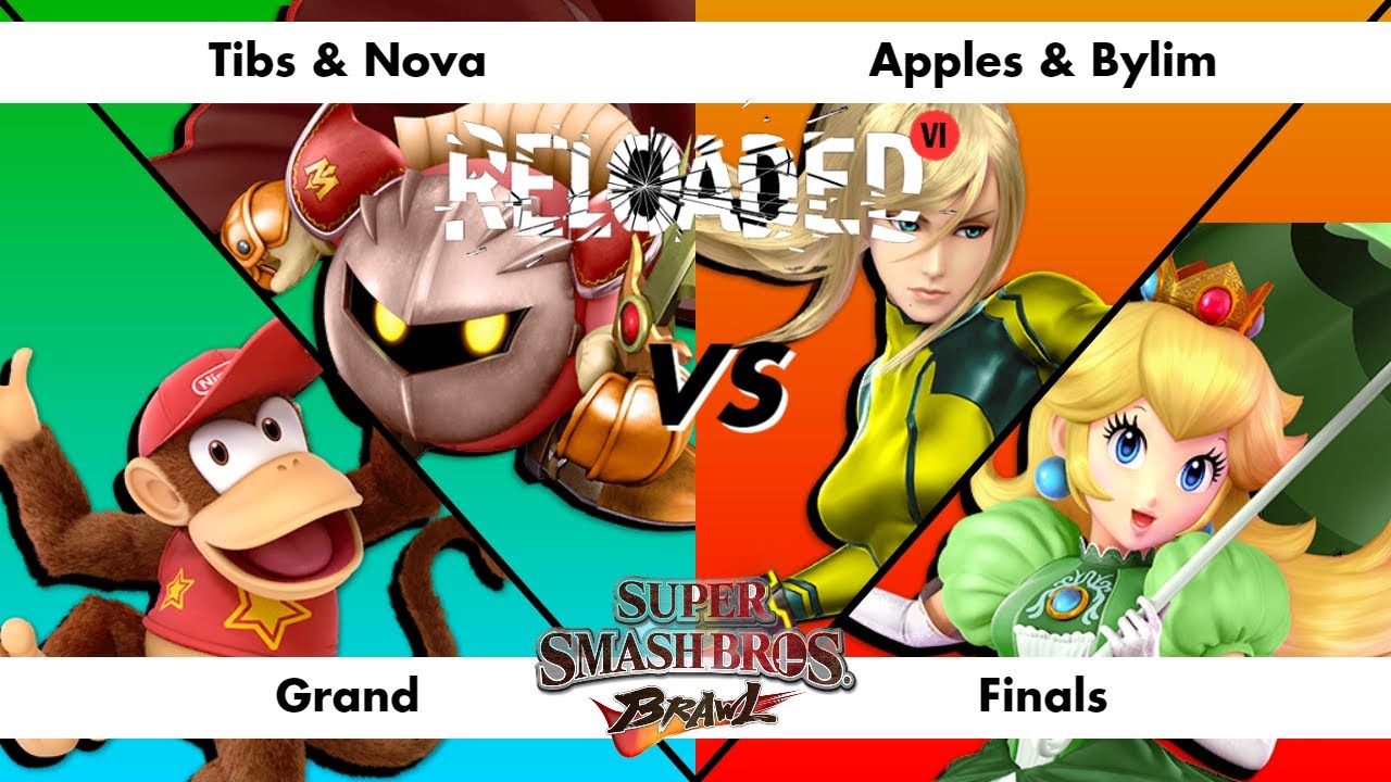 Reloaded 6 SSBB 2v2 GF - Tibs (Diddy) & Nova (MK/Snake) vs Apollo (ZSS ...
