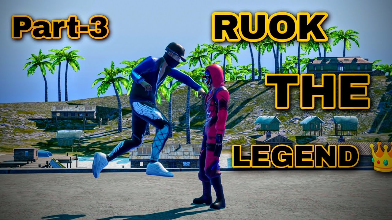 RUOK The Legend🔥Part-3 | Ruok vs Criminal😡| FreeFire 3D Animation Video ...