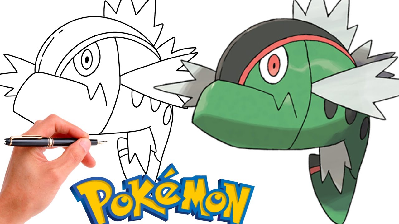 How To Draw BASCULIN POKEMON #550 | Generation 5 - YouTube