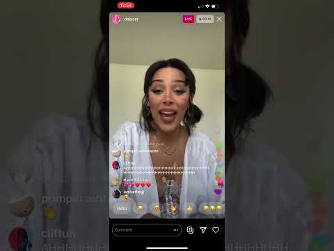 DOJA CAT SHOWS BOOBS REALLY HARD ON INSTAGRAM LIVE !! (SAY SO HIT #1)