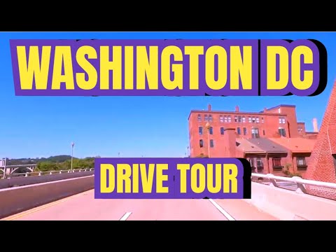 Driving Downtown Washington DC - Drive Tour - USA [4K] 2022 - YouTube