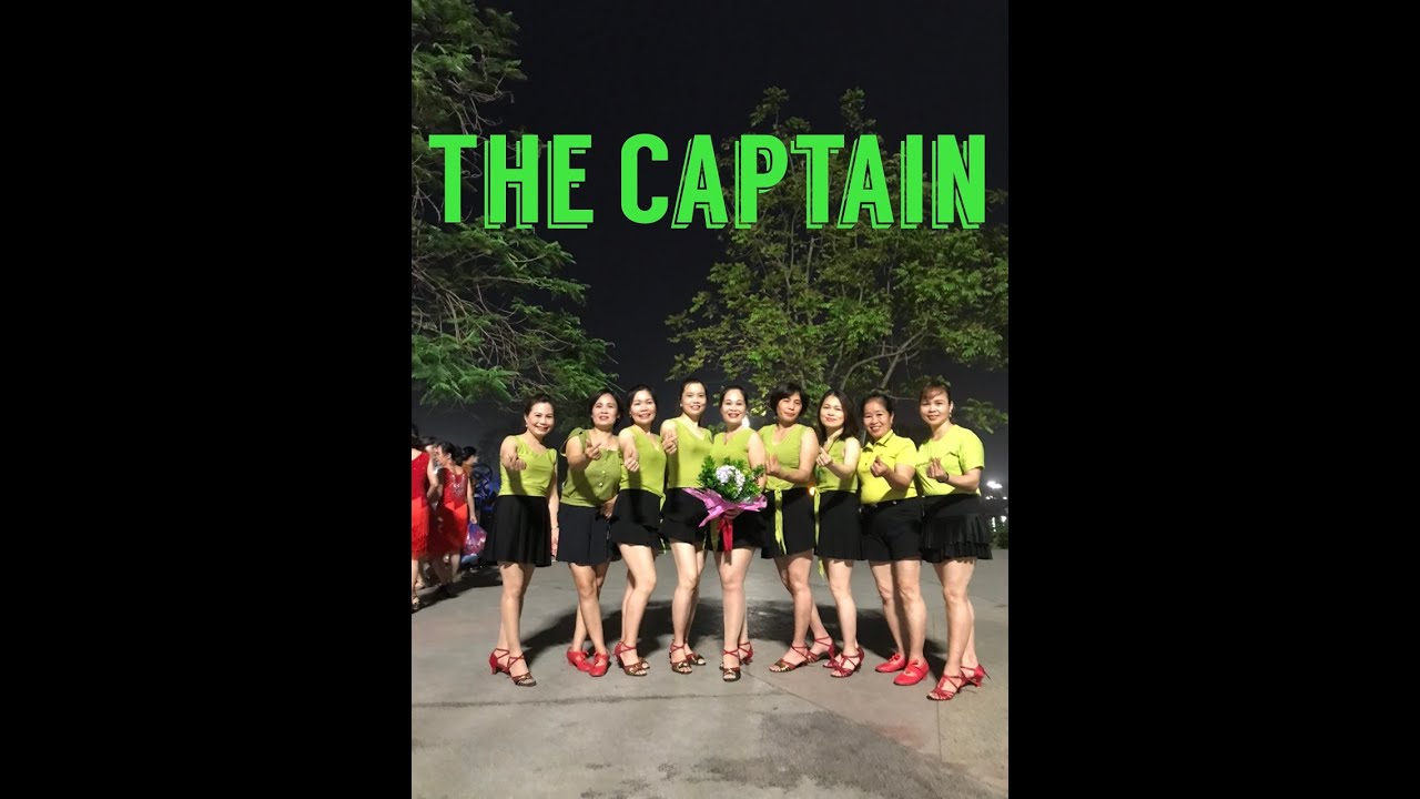 The Captain Line Dance Improver / Nhóm BB LD - YouTube