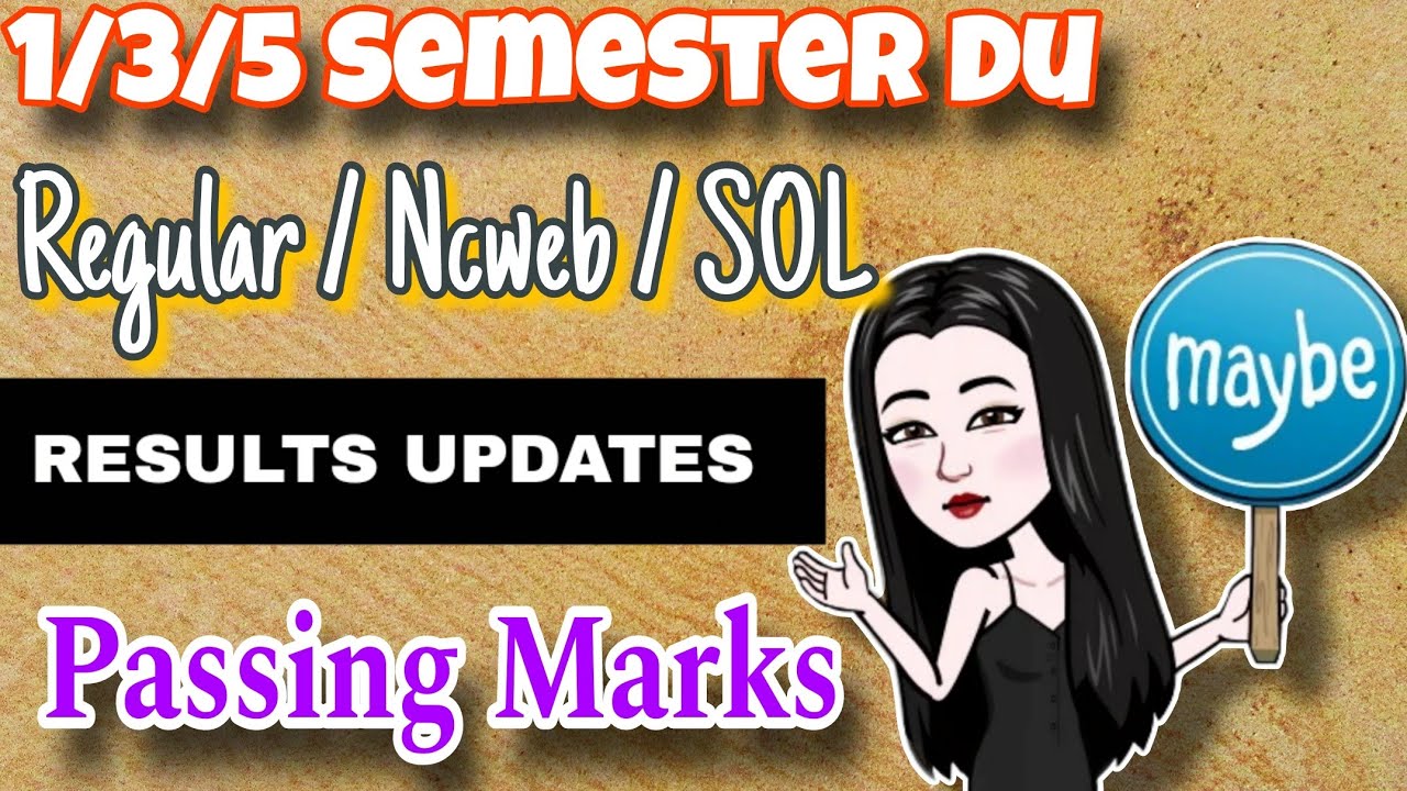 Result Updates of Regular / Ncweb / SOL [ Most important video ...