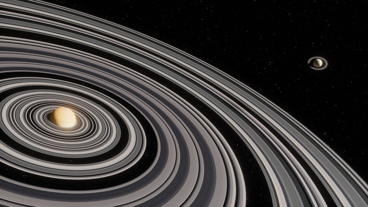 Saturn VS J1407b | Universe Size Cnmparison 3D - YouTube