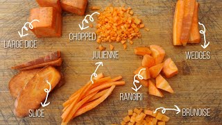 jenis potongan sayuran wedges - Jake Underwood