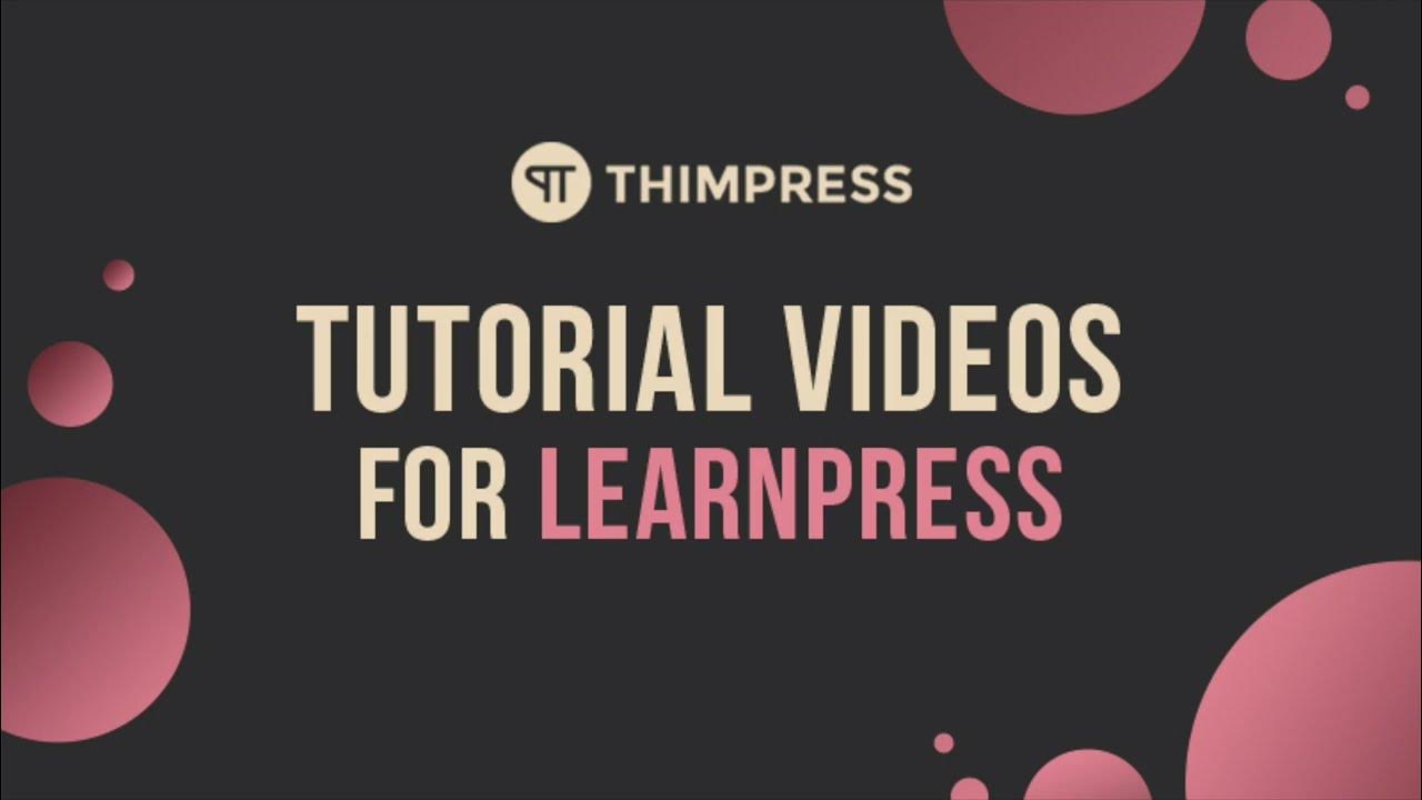 [LearnPress] - How to use Commission Add-on for LearnPress - YouTube