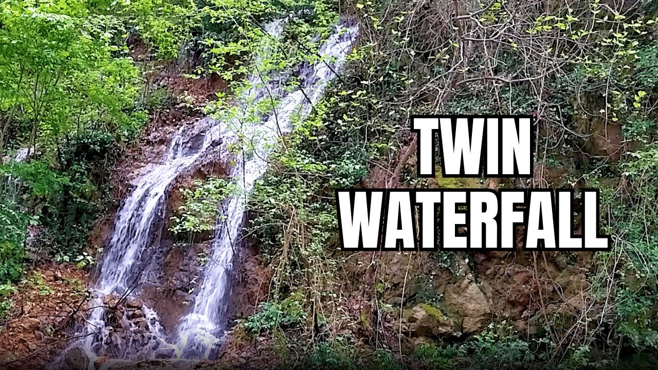 2 Hours Relaxing Twin Waterfall - Nature Sounds , Water Sounds and ASMR ...