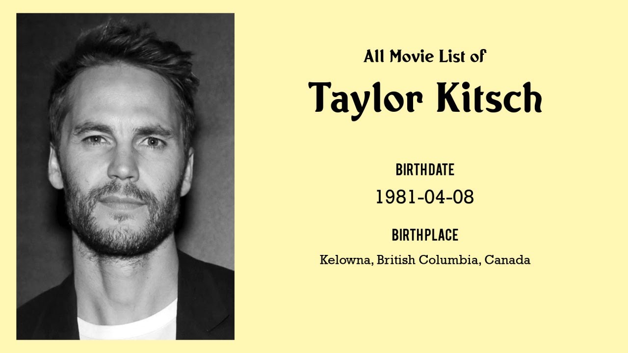 Taylor Kitsch Movies list Taylor Kitsch| Filmography of Taylor Kitsch ...