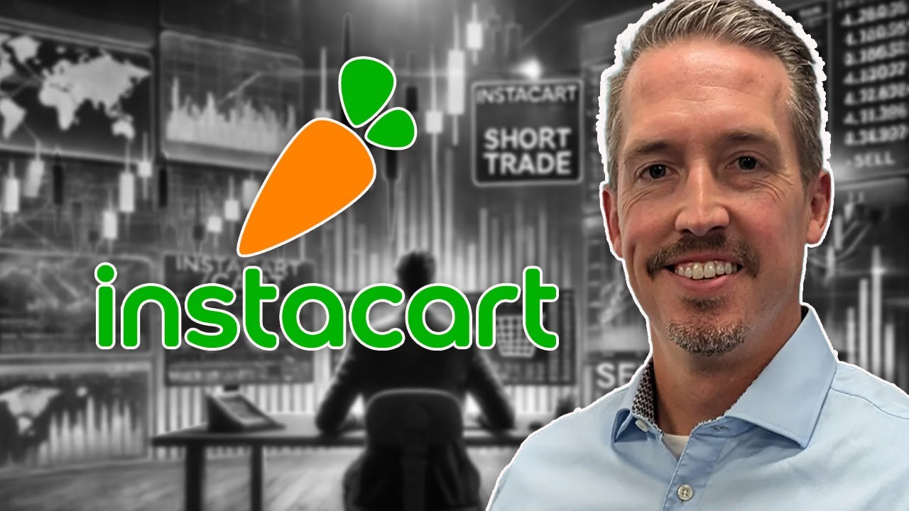 Drew Sets Up A "Short Trade" In Instacart (CART) - YouTube