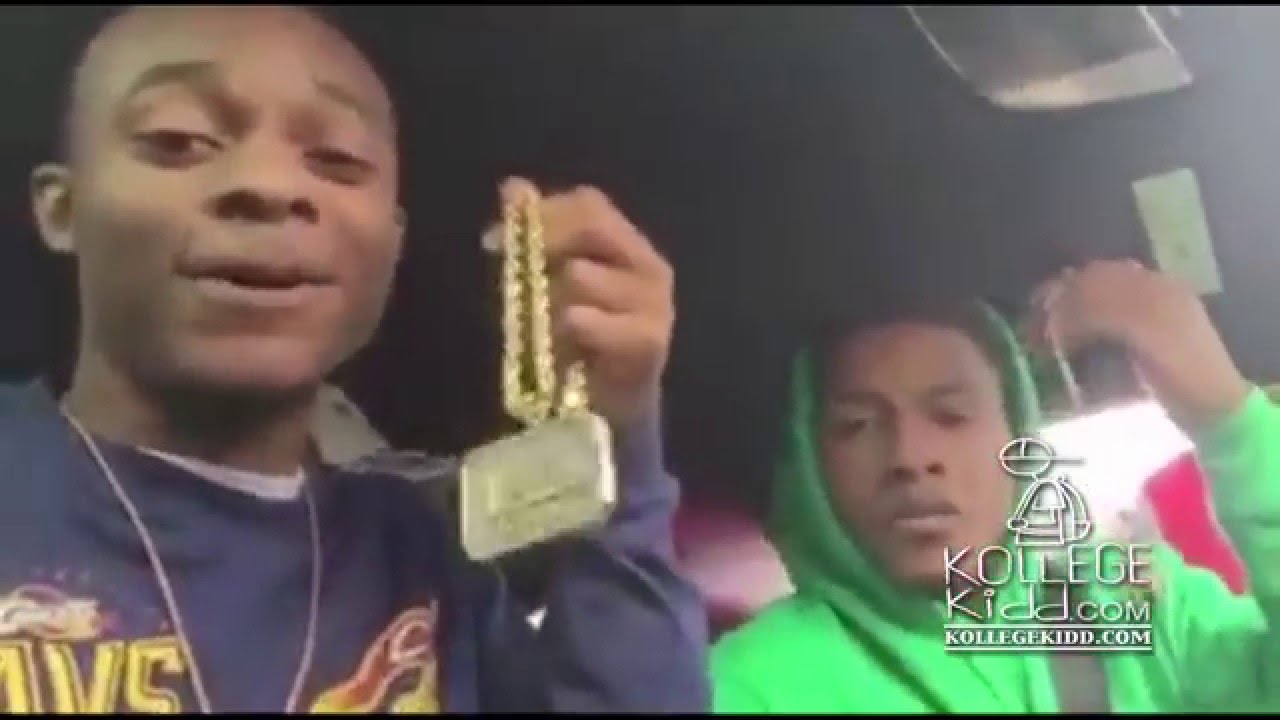 Memphis Goons Rap With Shy Glizzy's Chain - YouTube