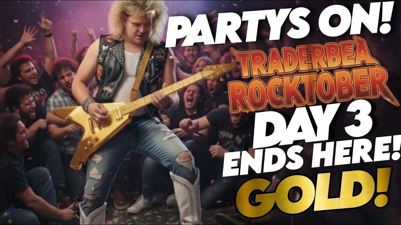 Partys on! Rocktober day 3 ends here! GOLD - YouTube