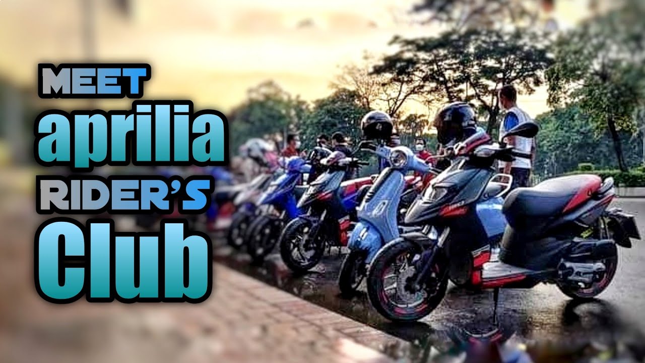 Meet Aprilia Riders Club Bangladesh || Eid Get together || ScooterMan ...