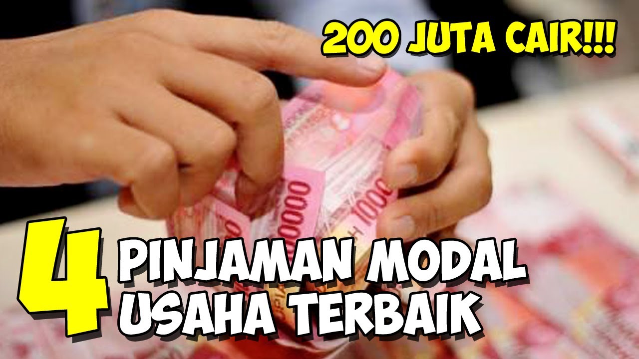4 TEMPAT PINJAM MODAL USAHA TERBAIK - YouTube
