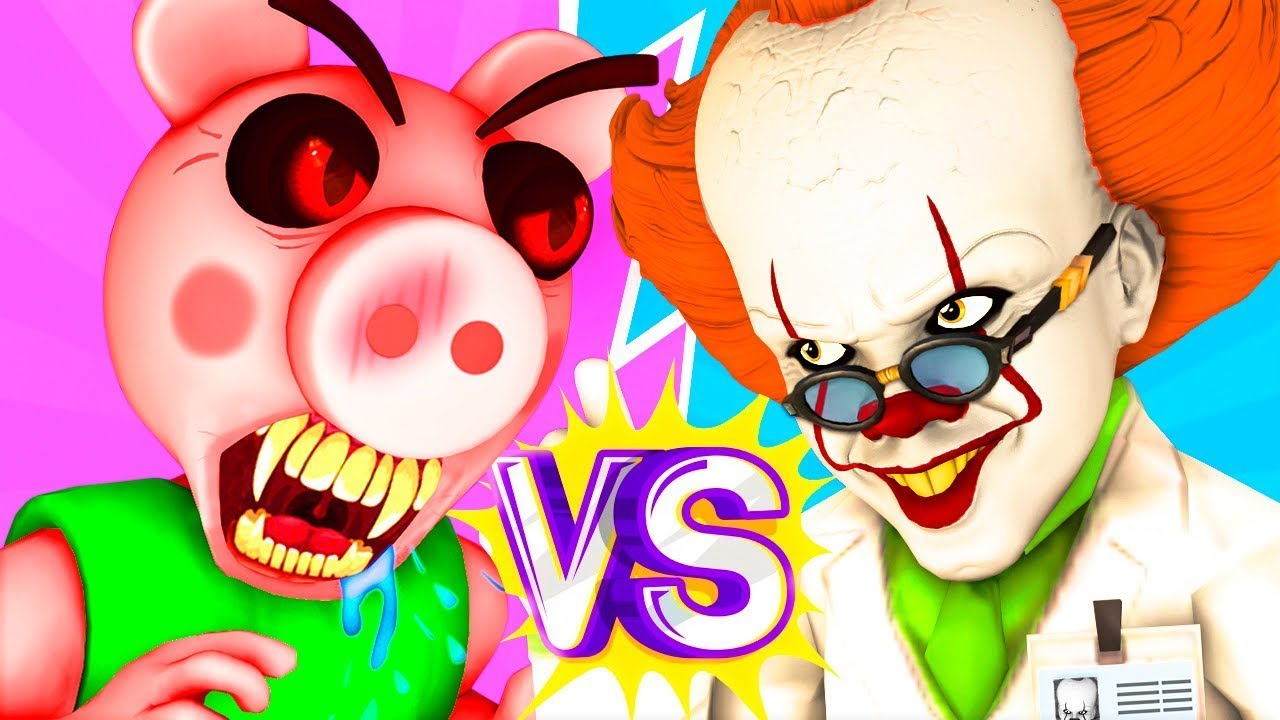 🐷ROBLOX PIGGY vs 🤡PENNYWISE - LA PELÍCULA (Español Bob Animación ...