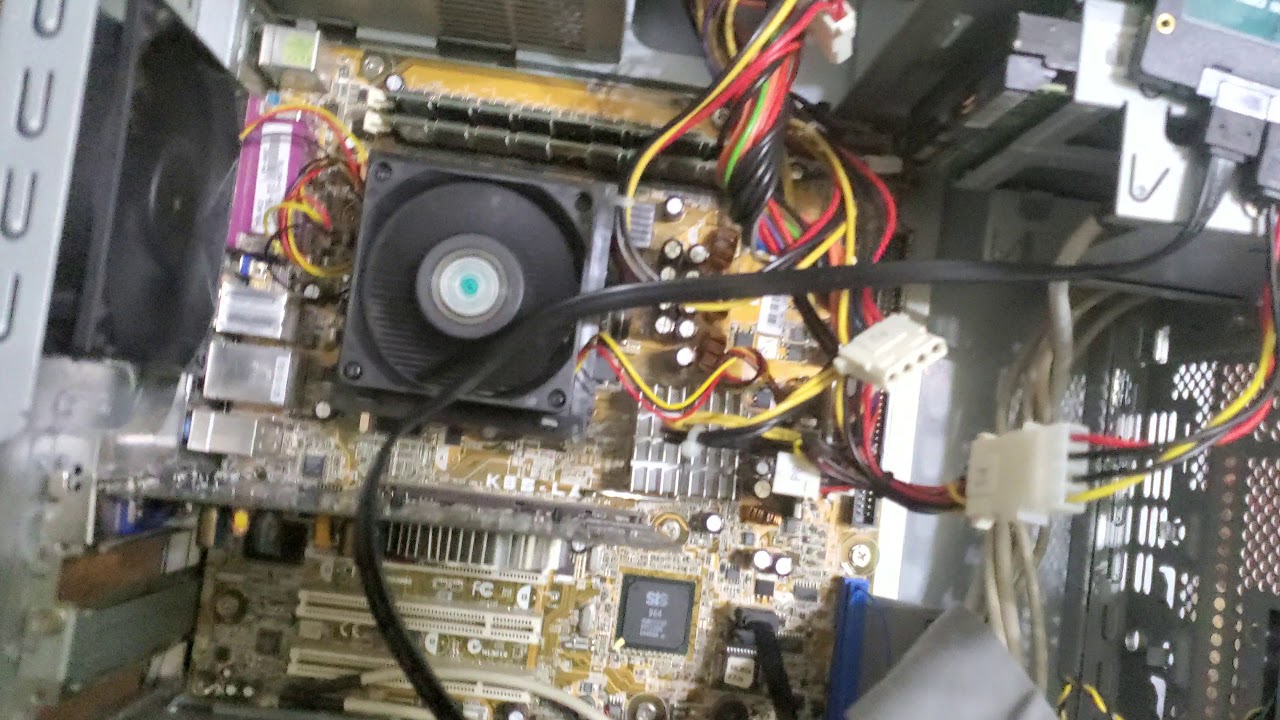 A windows 10 installation disk not being nice to a 16 year old computer ...