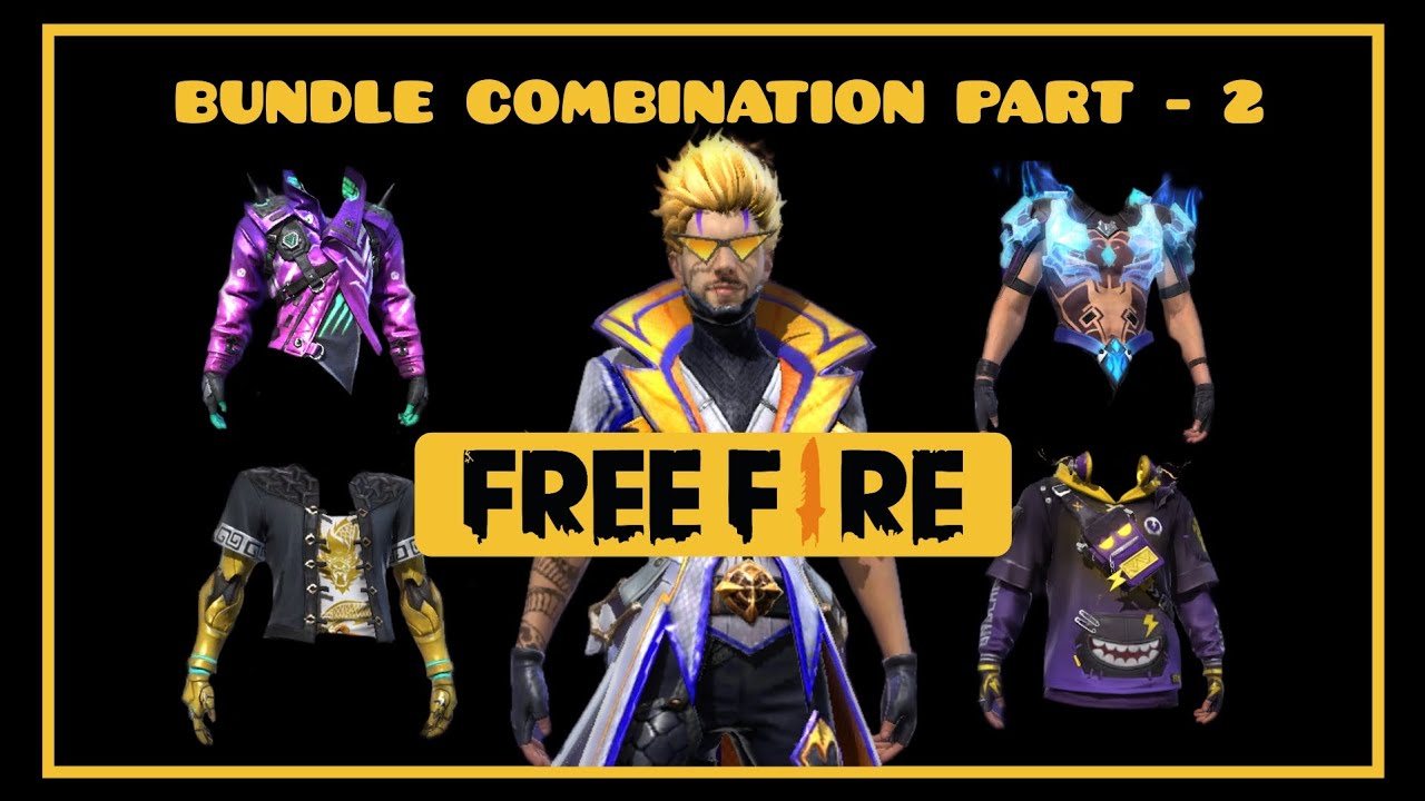 FREE FIRE BUNDLE COMBINATION PART - 2.#freefirebundle #freefire # ...