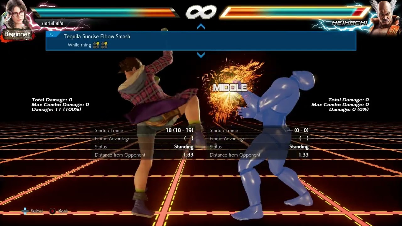 075. Tequila Sunrise Elbow Smash Movement Frame Data - YouTube
