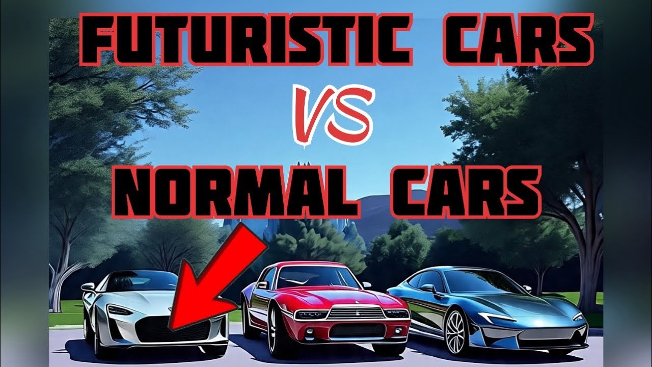 Futuristic cars VS normal cars - YouTube