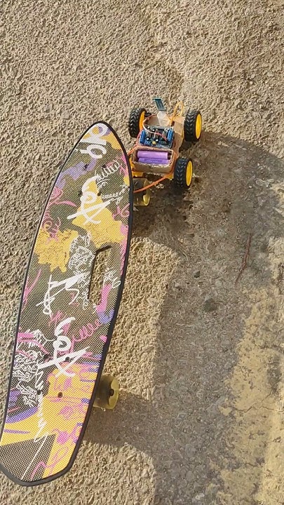 Skateboarding With Arduino Car Arduinodiy Arduinoproject Automobile Arduino Arduinorccar