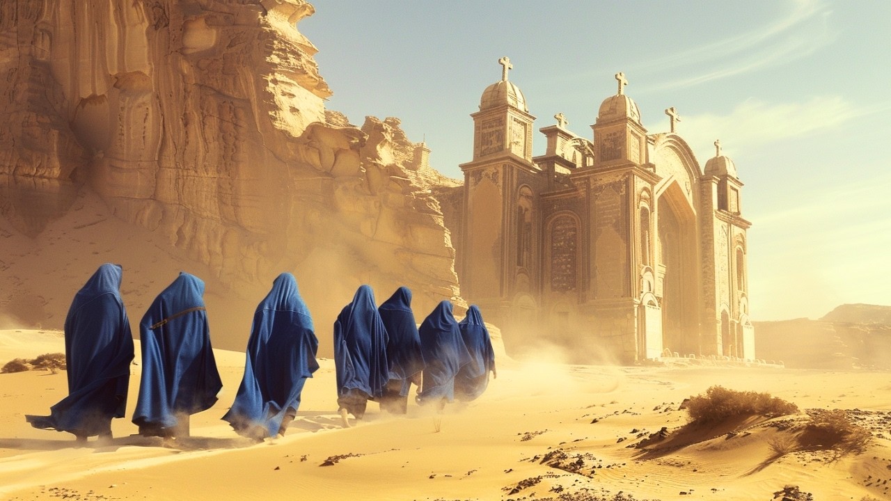 🕯️ Desert Monks Chant | Gregorian Chants in the Sands of Silence - YouTube