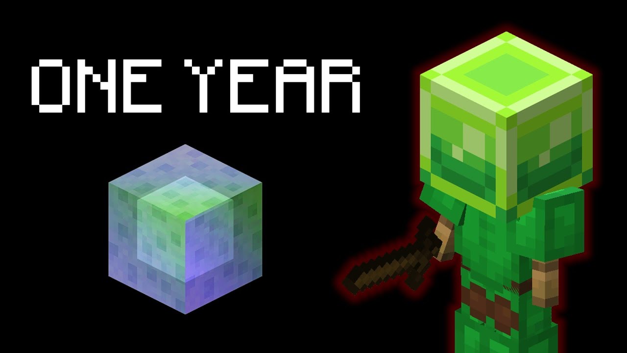 Collecting 1 YEAR Worth of Slime Minions (Hypixel Skyblock) - YouTube
