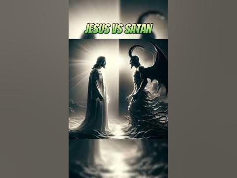 Jesus vs satan #jesus #satan #fé - YouTube