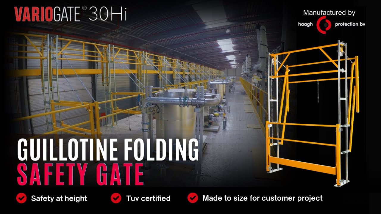Variogate 30 Hi: Space saving safety - YouTube