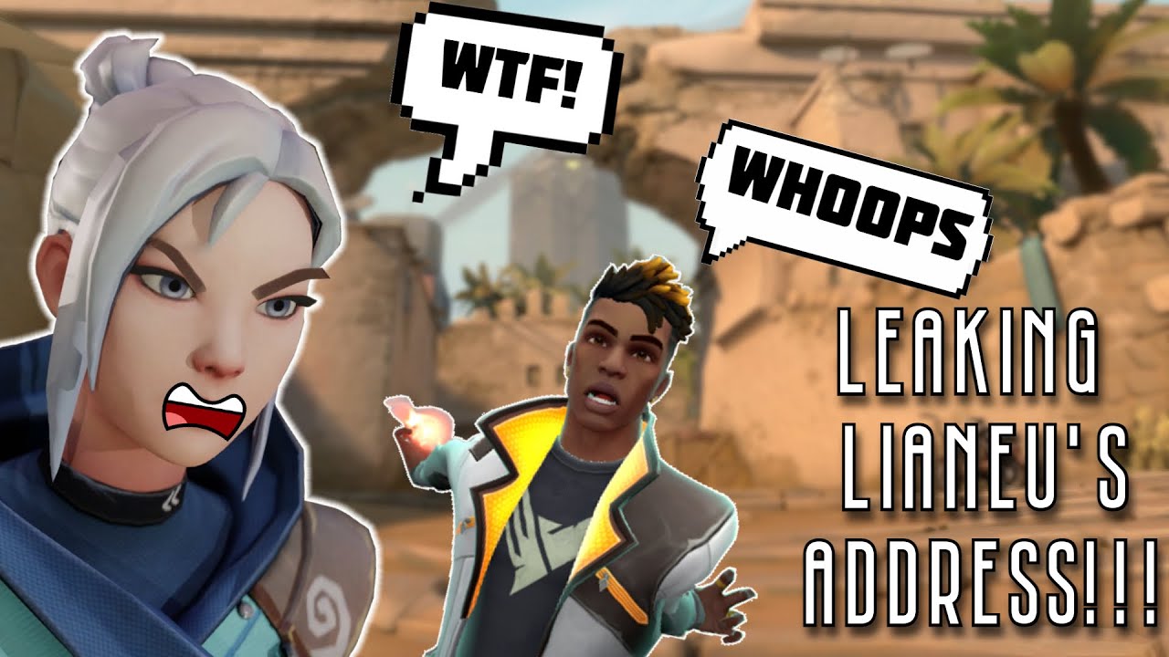 LEAKING LIANEU'S ADDRESS!!! 😲 ft. my fiends - YouTube