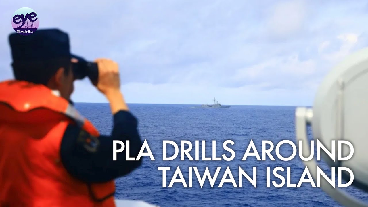 PLA conducts Joint Sword-2024A military drills surrounding Taiwan ...