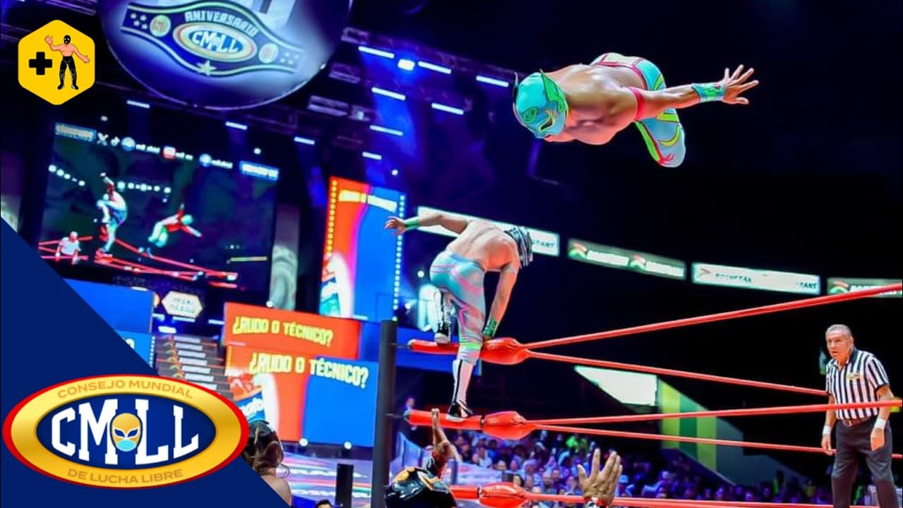 CMLL | Los Viajeros del Espacio: Neón, Futuro y Max Star vencen a ...
