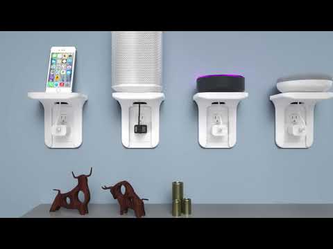 Wall Outlet Shelf Holder Charging Socket Power Perch Organizer, [Up to ...